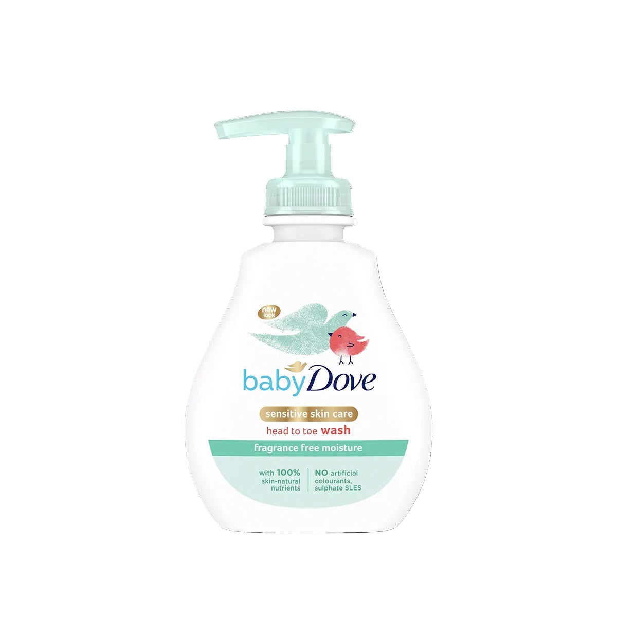 DOVE UK BABY HEAD TO TOE WASH 200ML SENSITIVE MOISTURE - D.Watson Cosmetics