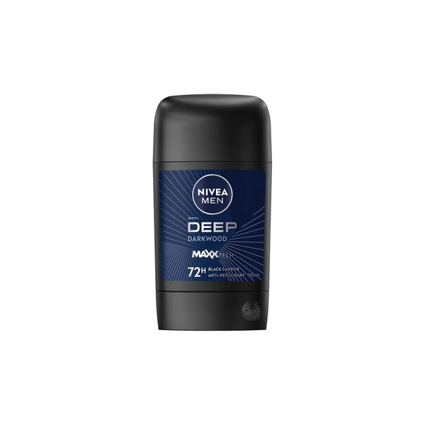 NIVEA MEN DEEP DARKWOOD DEODORANT STICK 50ML - D.Watson Cosmetics