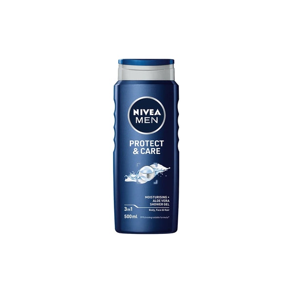 NIVEA SHOWER GEL 500ML PROTECT AND CARE - D.Watson Cosmetics